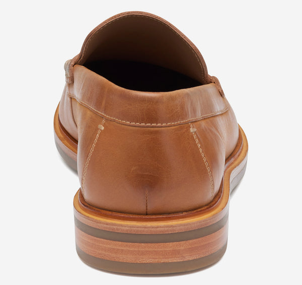 Lyles Penny Loafer In Tan American Full Grain Leather | Rainwater's