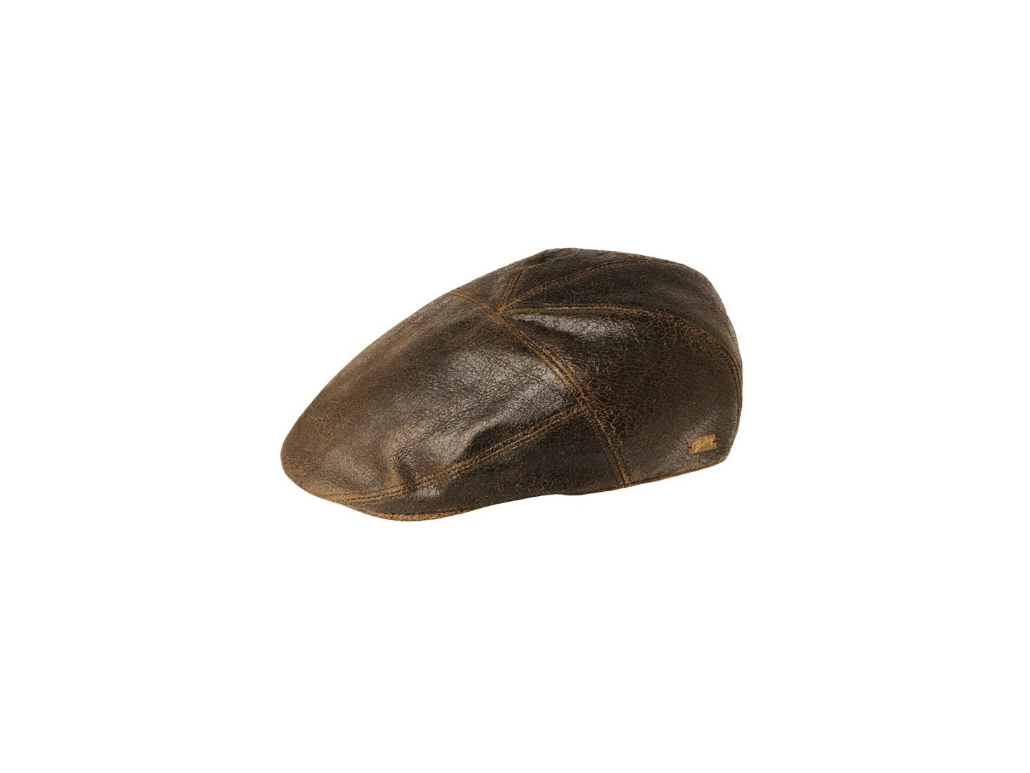 Bailey Hats Taxten Sheepskin Leather 5 Panel Flat Cap | Rainwater's