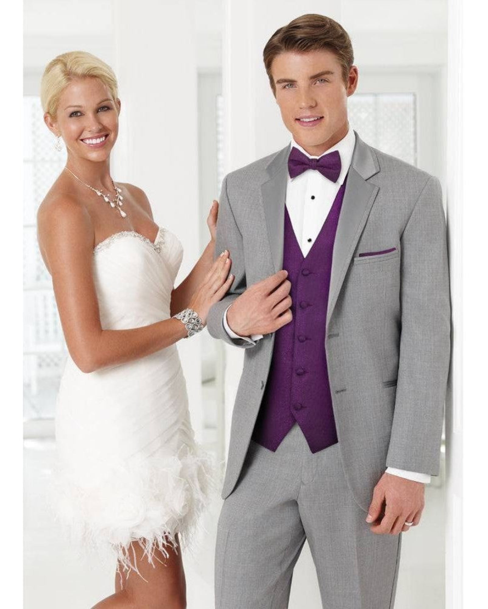 Light Grey Tuxedo Rental | Rainwater's