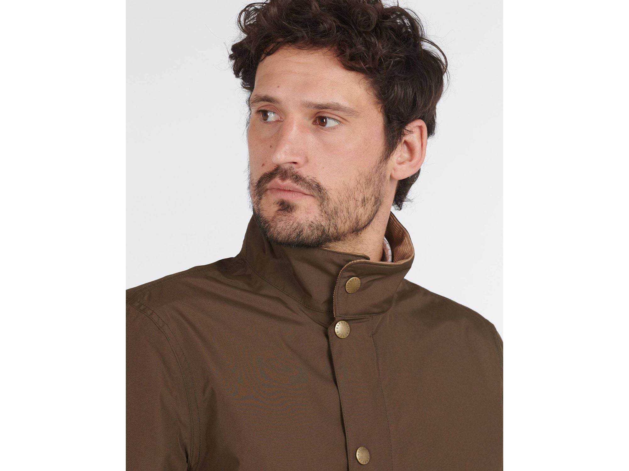 Barbour Spoonbill Waterproof Breathable Jacket In Dark Olive | Rainwater's